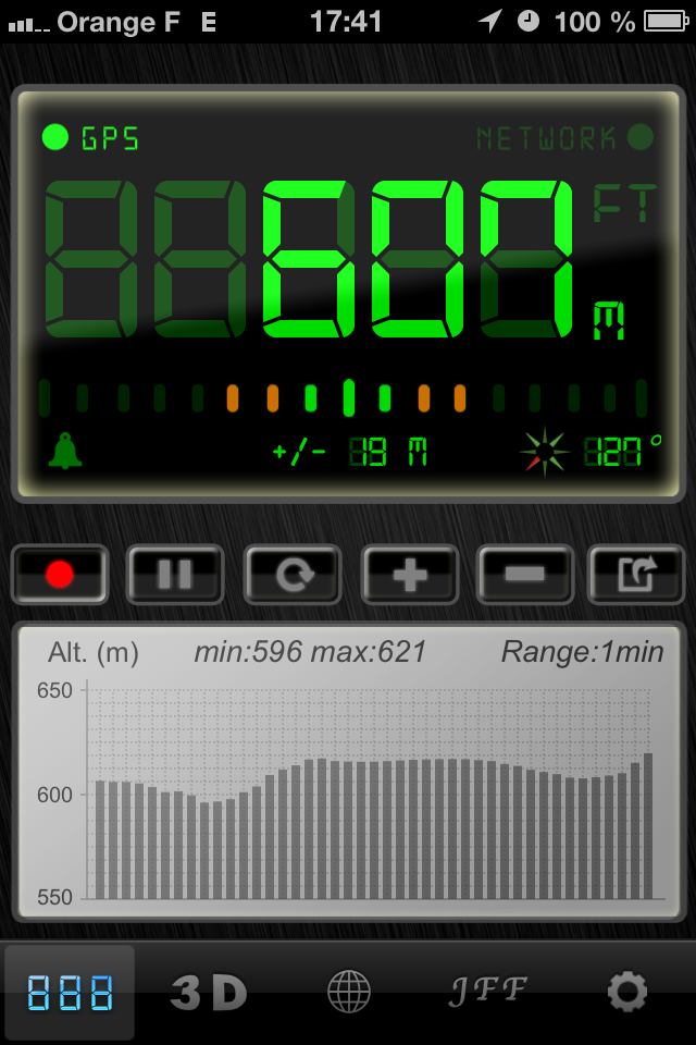 Altimeter Multi Pro - Application Iphone/Ipad